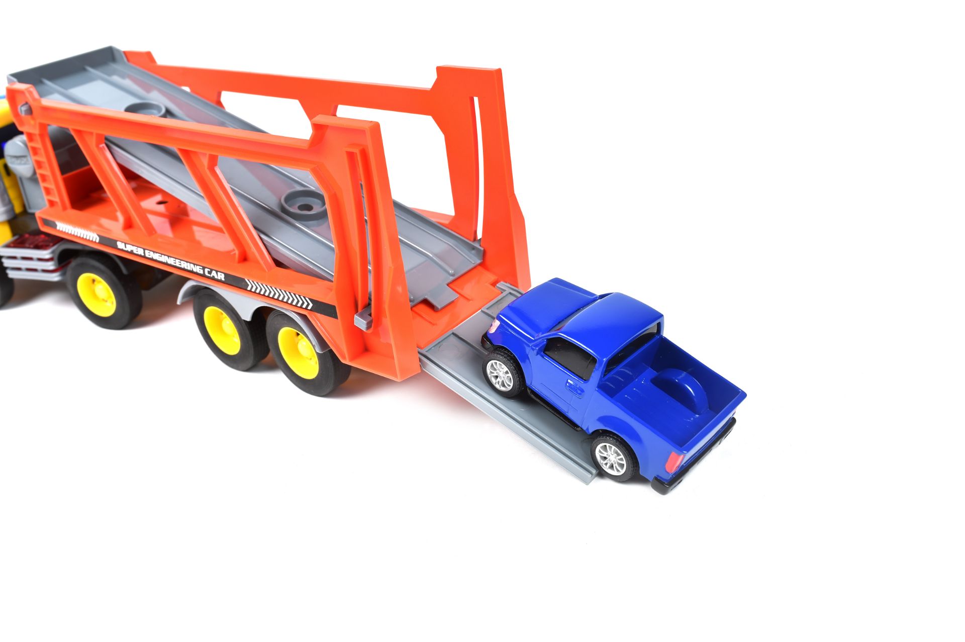|MAXX ACTION REALISTIC 'LIGHTS & SOUNDS' 1-16 TRUCK LONG HAULER VEHICLE ...