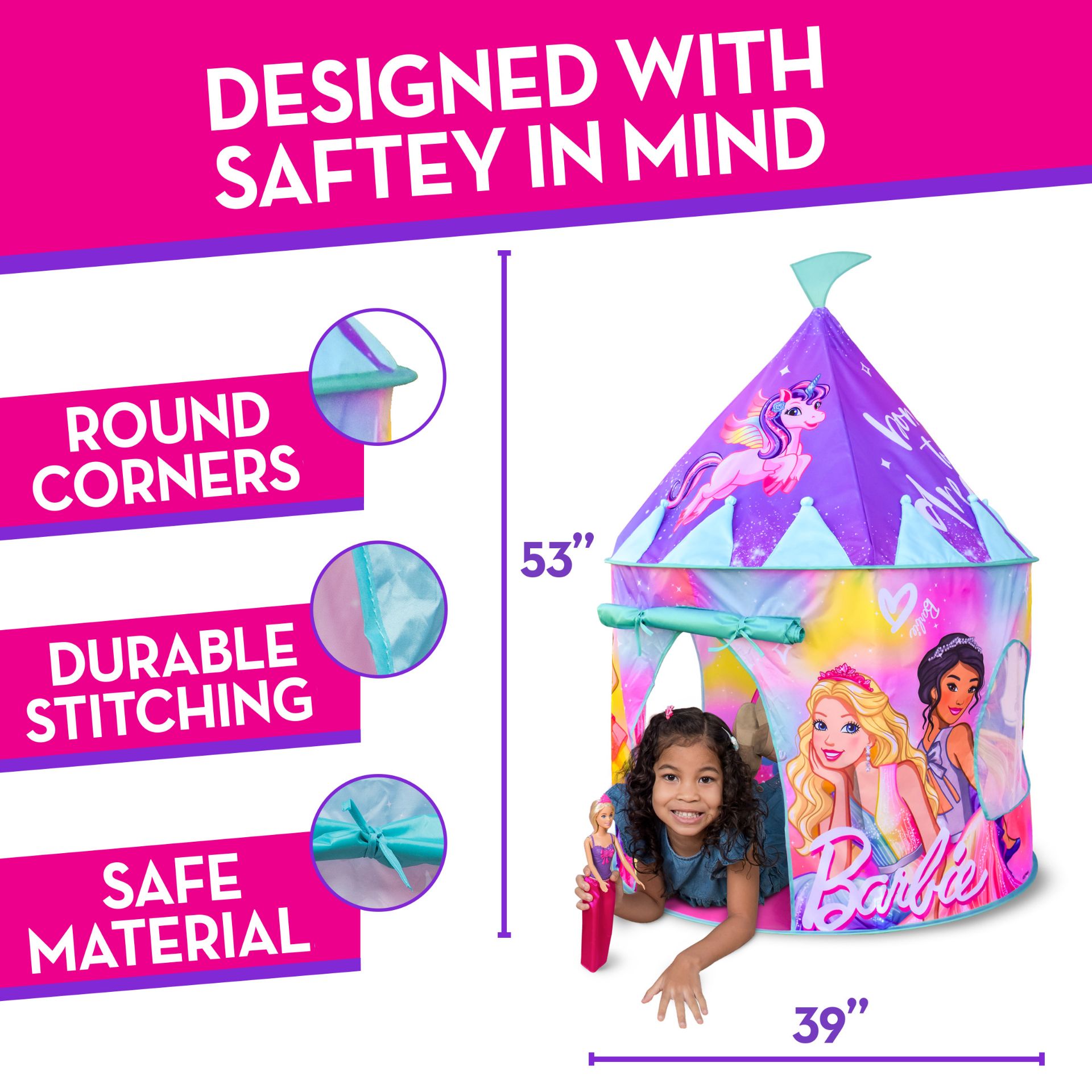 SunnyDays | BARBIE PRINCESS DREAMTOPIA POPTOPIA TENT