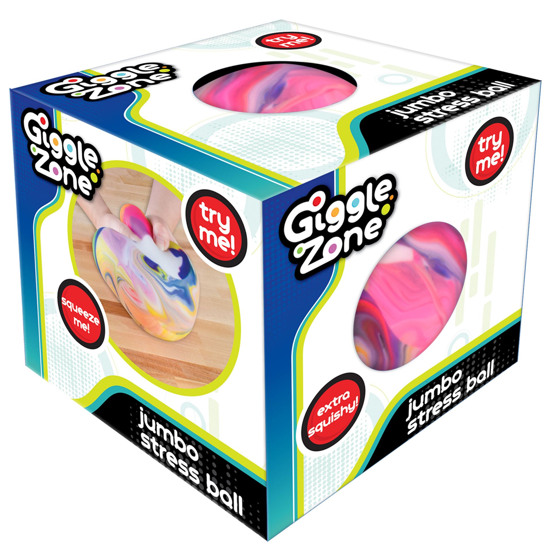 |GIGGLE ZONE JUMBO STRESS BALL 8~