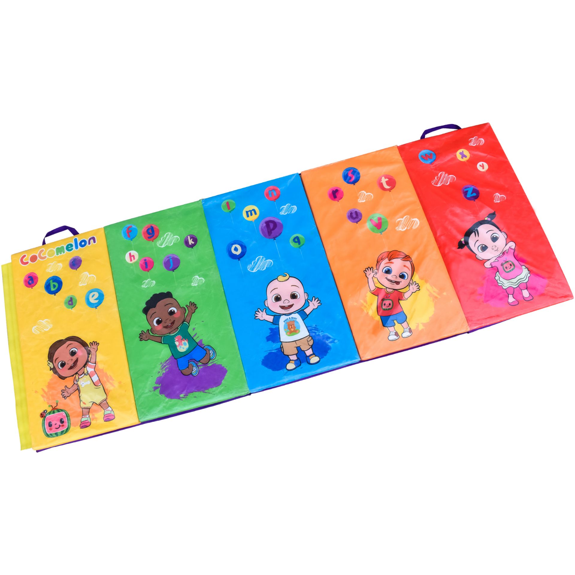 SunnyDays | COCOMELON TUMBLING PLAY MAT WITH ABC'S AND 1,2,3'S