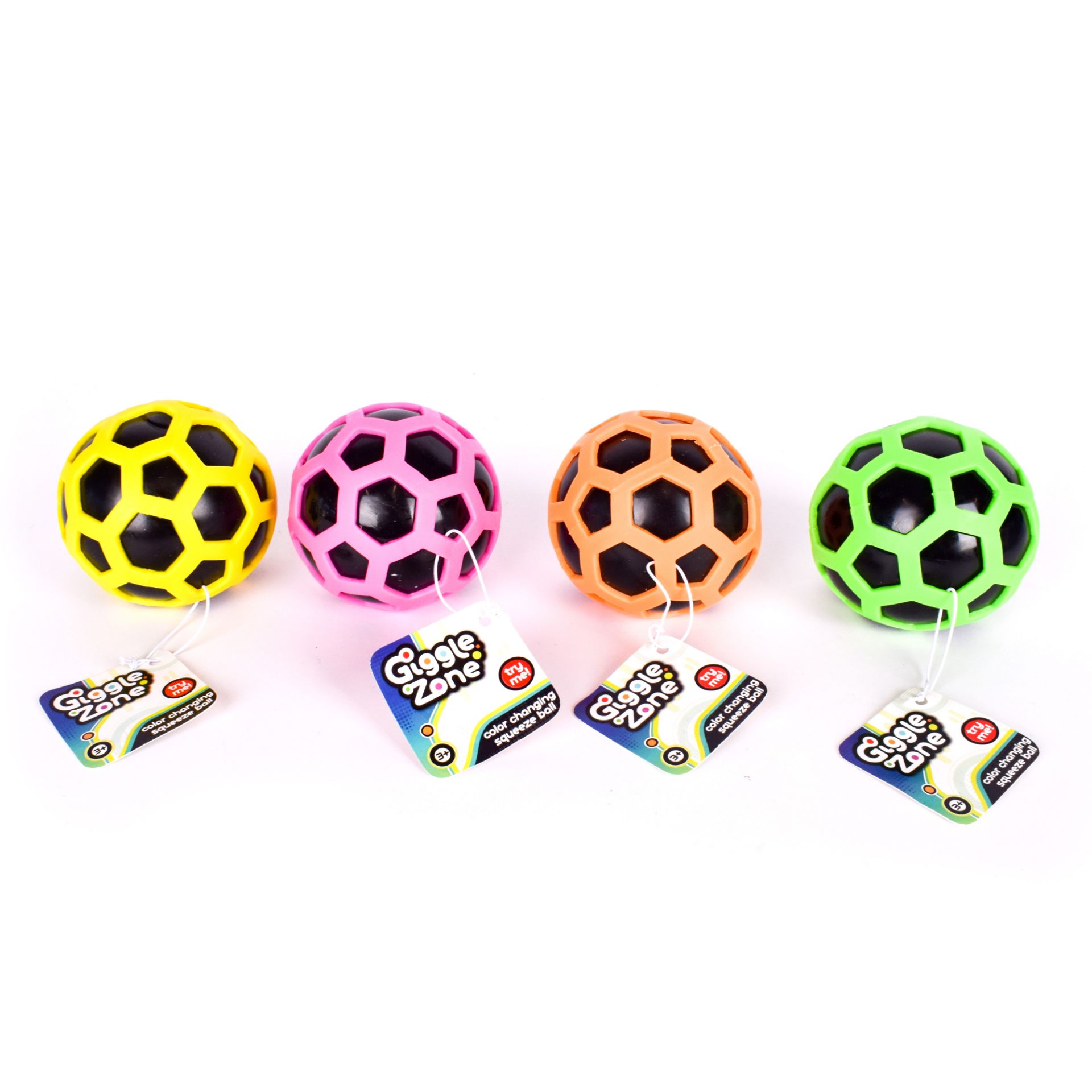 |GIGGLE ZONE COLOR CHANGE SQUEEZE BALL