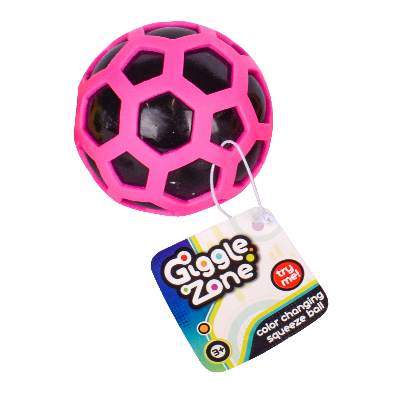 |GIGGLE ZONE COLOR CHANGE SQUEEZE BALL