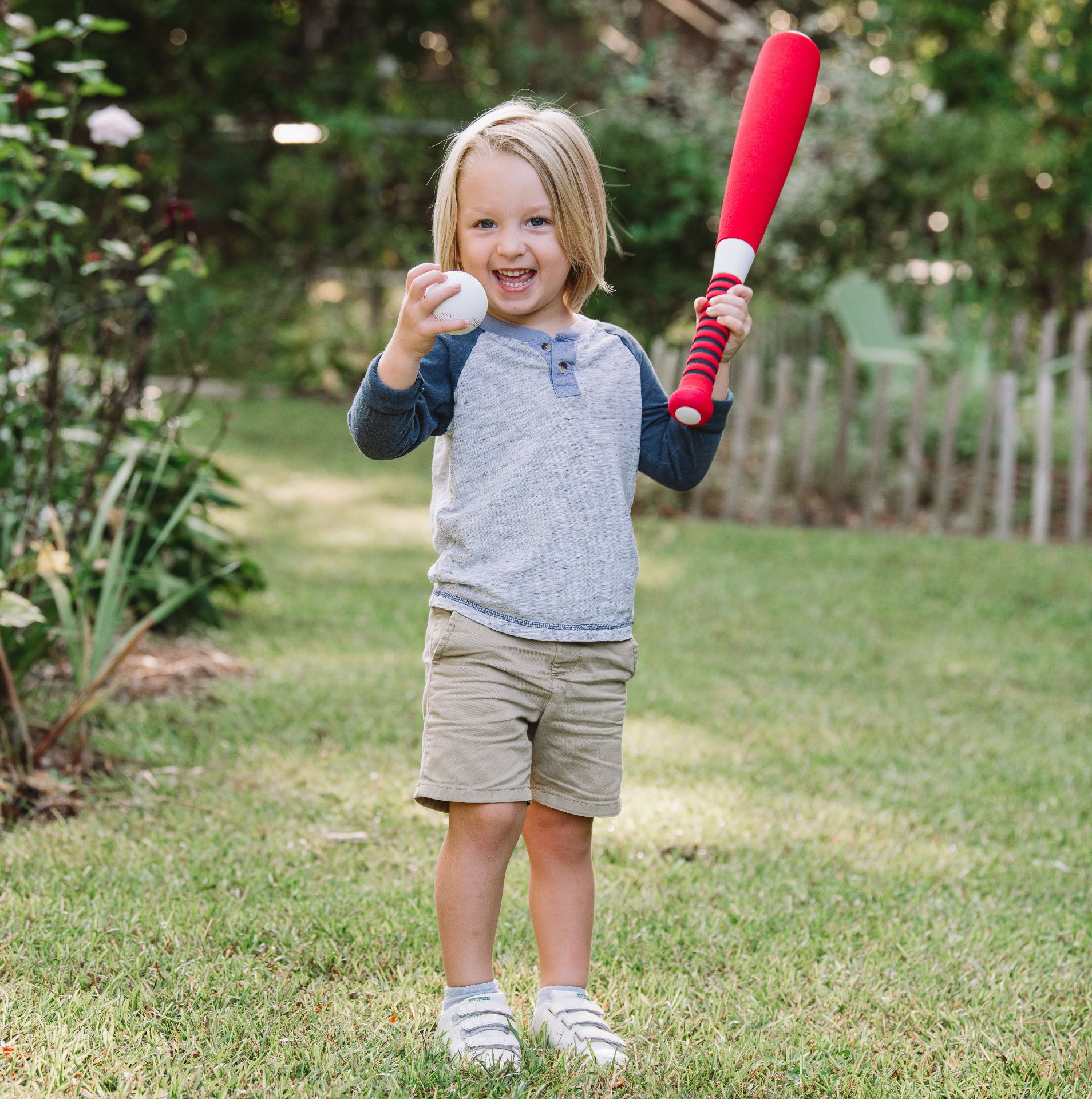 SunnyDays | SUNNY DAYS FOAM BASEBALL AND FOAM BAT