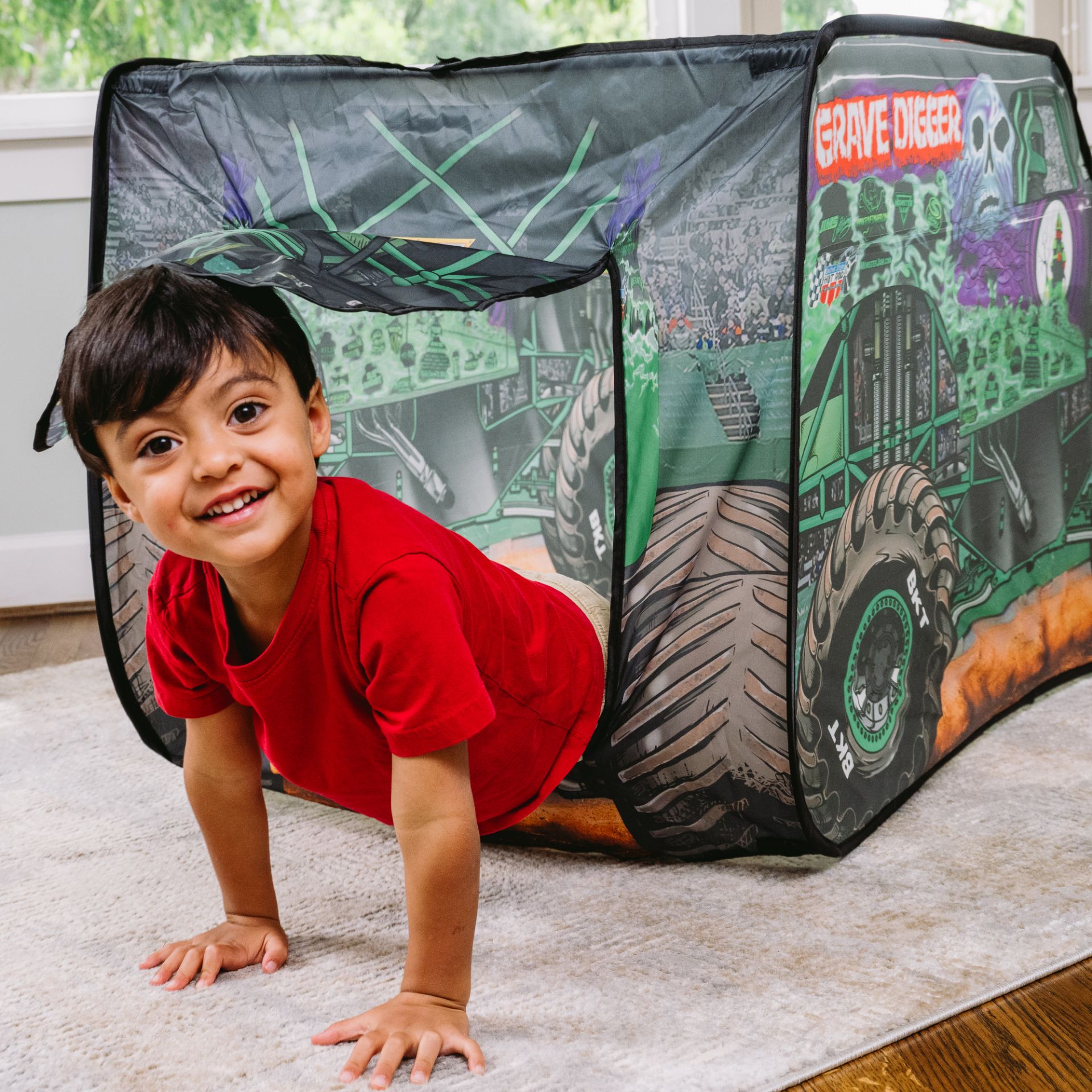 SunnyDays | MONSTER JAM GRAVE DIGGER POP UP TENT