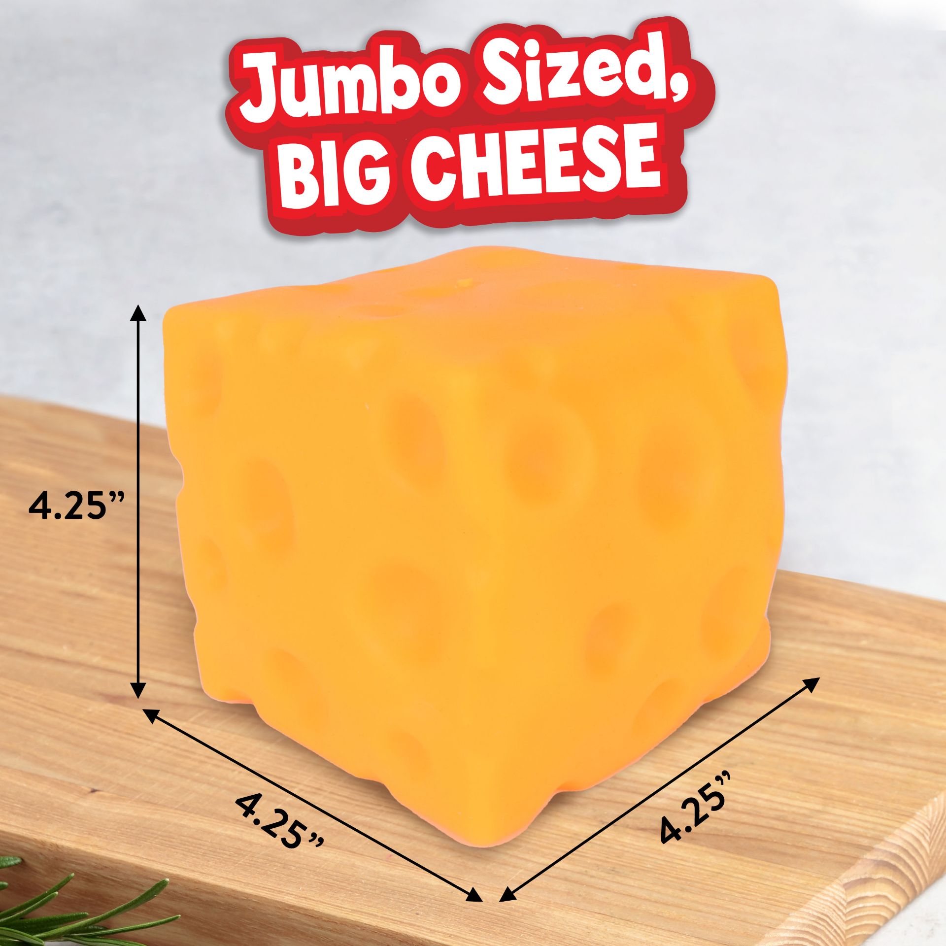 SunnyDays | GIGGLE ZONE SQUISHY CHEESE BLOCK